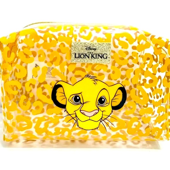 Disney | Bags | Disney The Lion King Simba Makeup Cosmetic Bag New ...